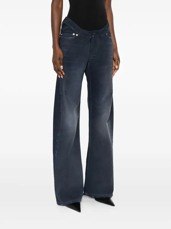Balenciaga Curved Denim Jeans