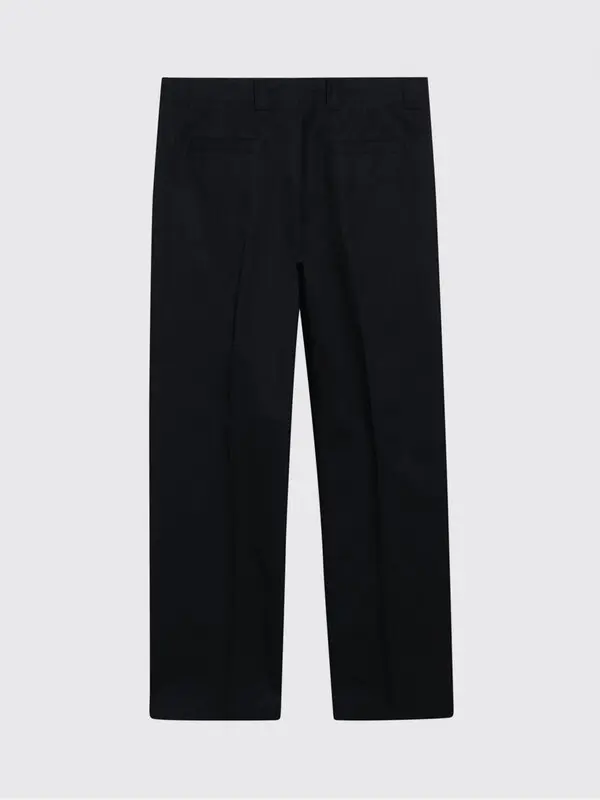 Gucci Cotton Logo Print Trousers - Multicolor