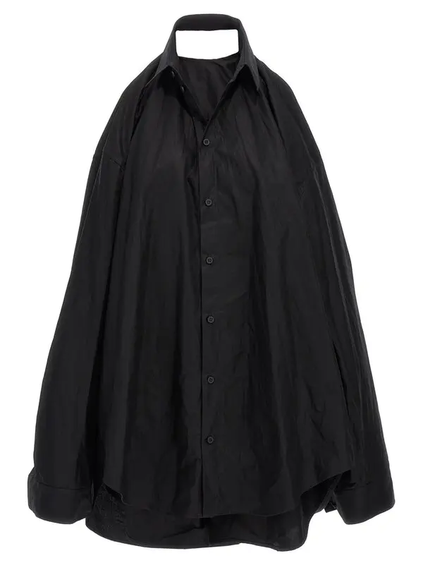 Balenciaga Shirt Dress - Black