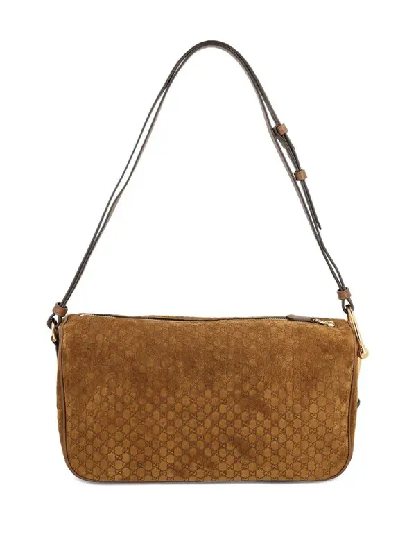 Gucci Half Horsebit Medium Leather Shoulder Bag