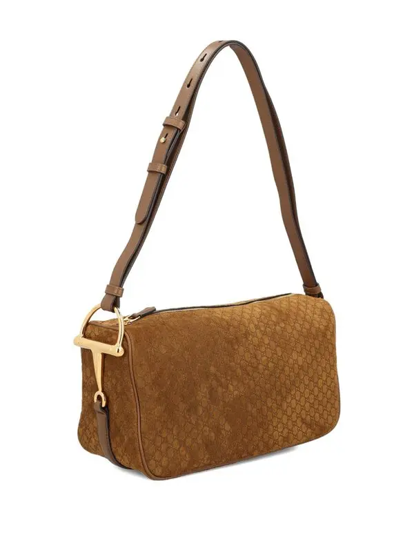 Gucci Half Horsebit Medium Leather Shoulder Bag