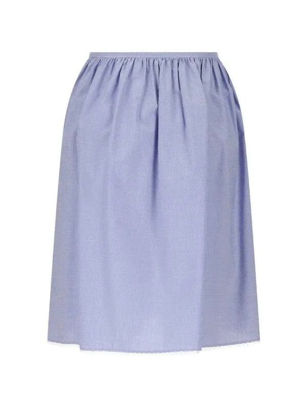 Miu Miu Cotton Midi Skirt