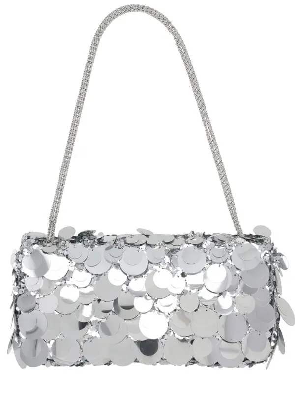 Rabanne Borsa Sparkle Baguette