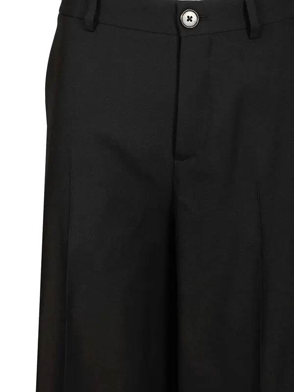 Celine Wool Gabardine Dock Trousers