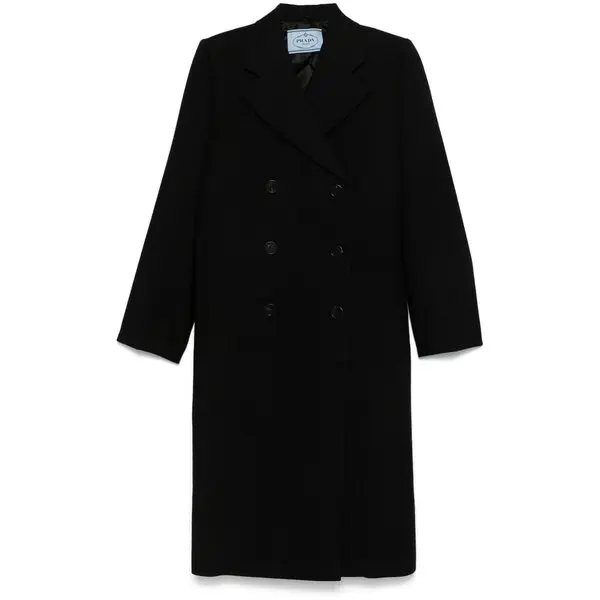 Prada Coats Double Breasted & Peacoats