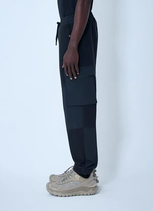 Moncler Drawstring Track Pants - Black
