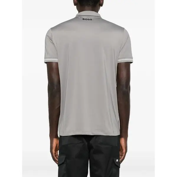 BOSS Grey Polo Shirts