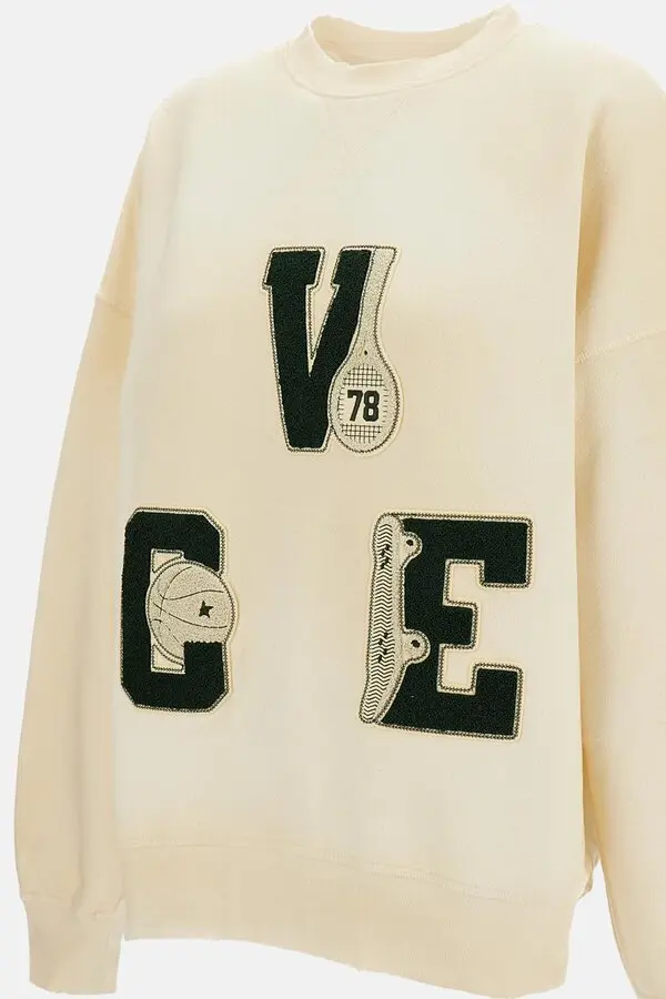 GOLDEN GOOSE Boxy Cotton Sweatshirt