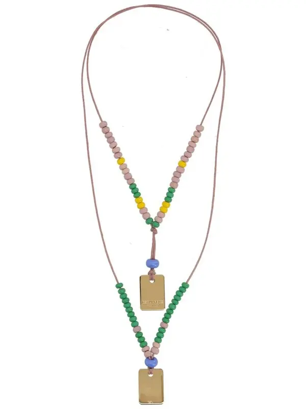 Dsquared2 Necklace With Logo Plaques