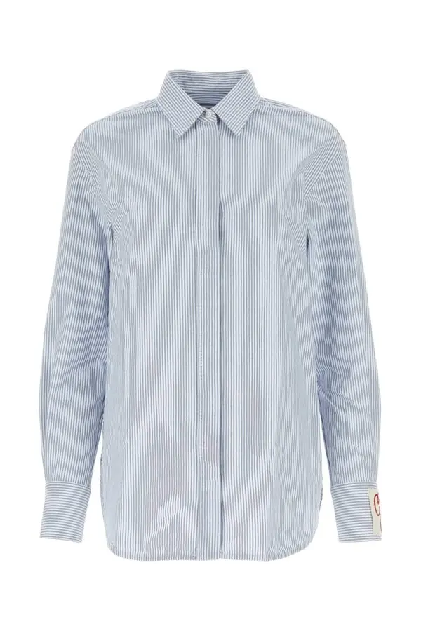 GOLDEN GOOSE Embroidered Cotton Batilda Shirt - Multicolor
