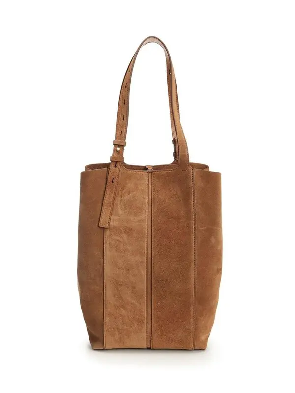GOLDEN GOOSE Suede Shoulder Bag - Brown