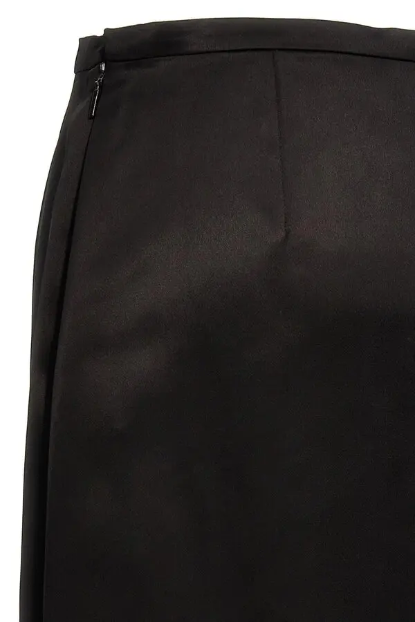 Saint Laurent Satin Skirt