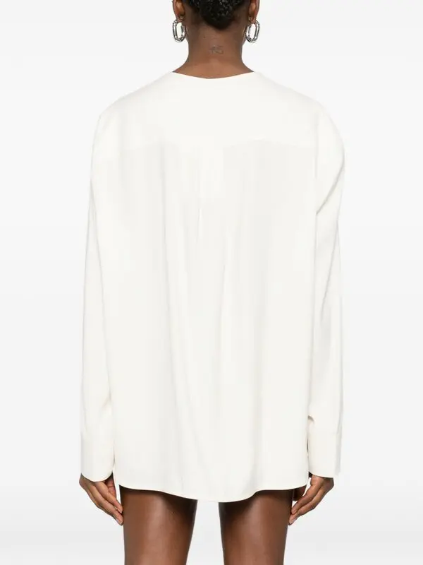 TOTEME V-necked Blouse