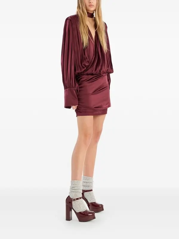 ROTATE BY BIRGER CHRISTENSEN Silk Dress
