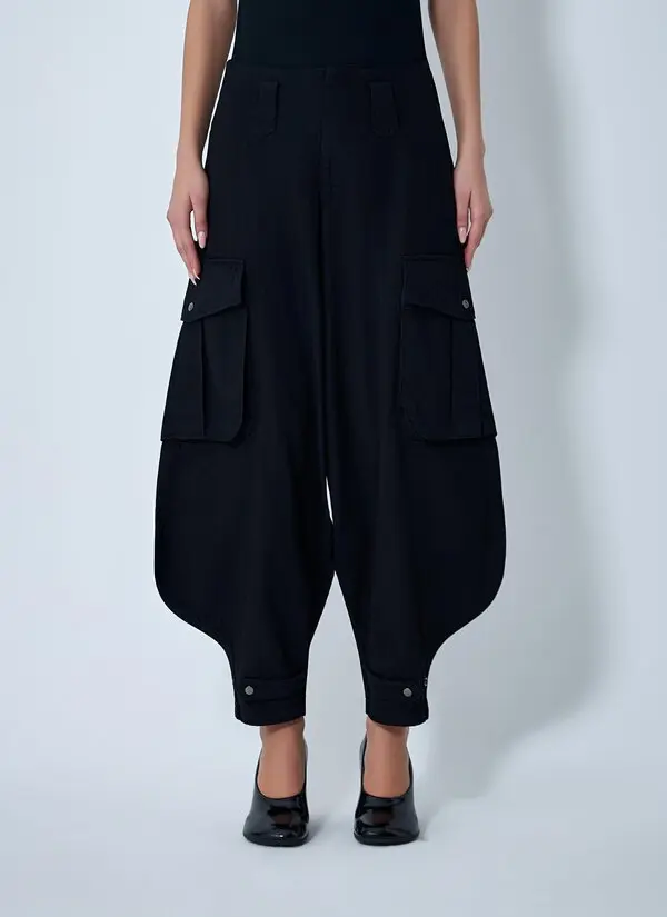 Yohji Yamamoto Toraichi Denim B Pants - Black