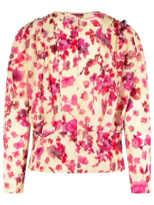 Isabel Marant Étoile Zarga' Stretch Silk Blouse