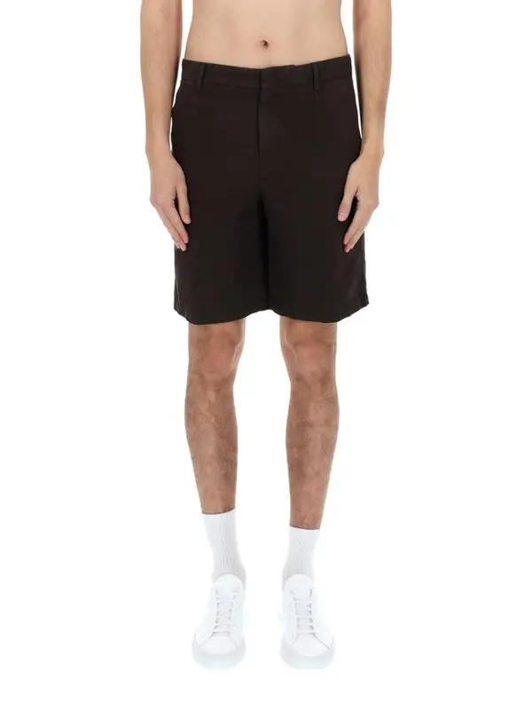 Zegna Shorts In Cotone