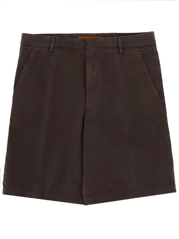 Zegna Shorts In Cotone - Brown
