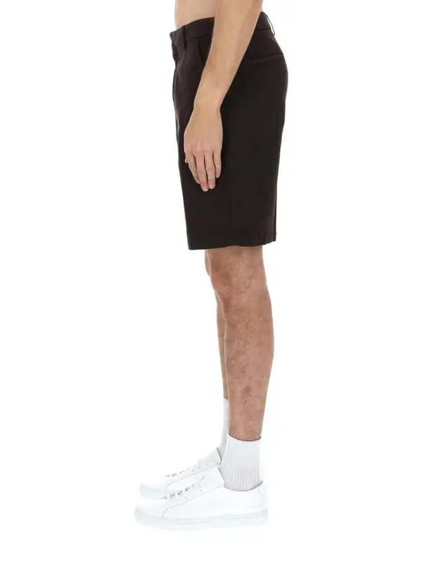 Zegna Cotton Linen Shorts