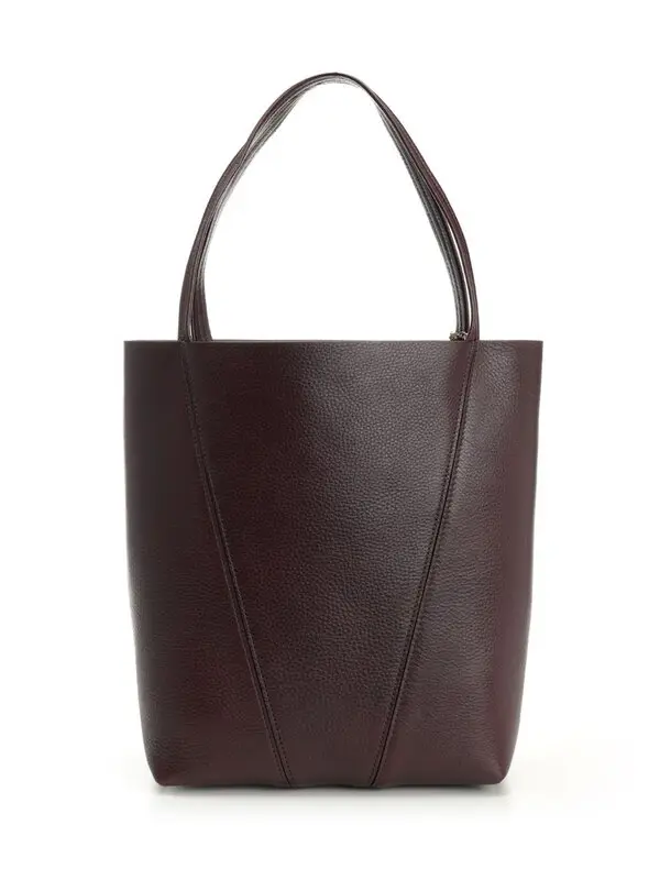 Chloé Spin Large Hammered Leather Tote Bag - Multicolor