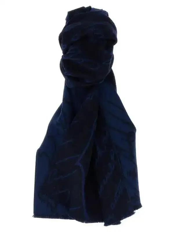 Berluti Scritto' Scarf - Blue