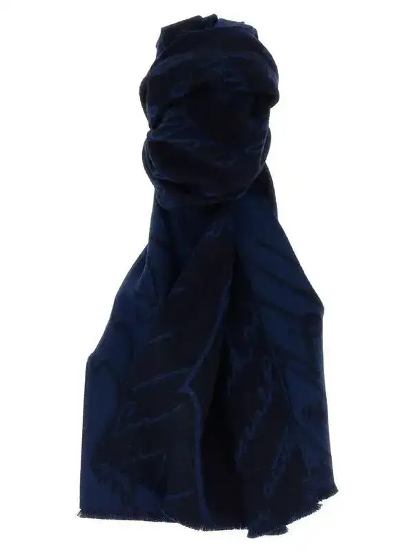 Berluti Scritto' Scarf - Blue