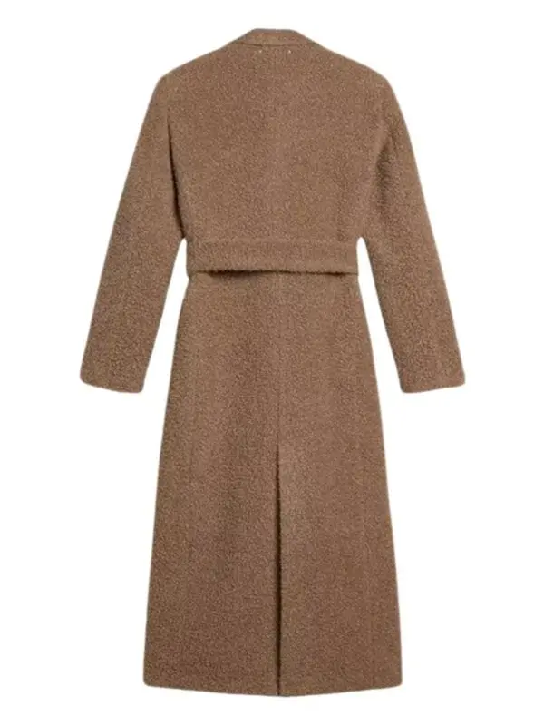 GOLDEN GOOSE Journey Collection Double-breasted Coat - Cream