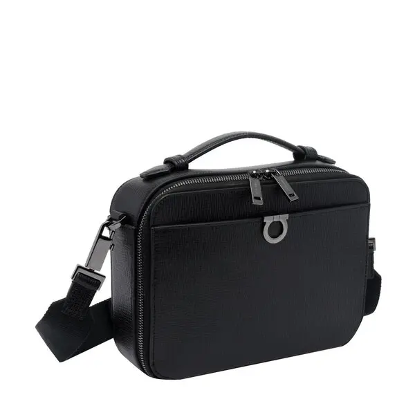 FERRAGAMO Gancini Messenger Bag