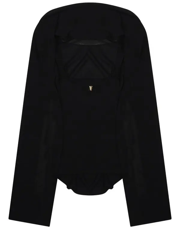 Alberta Ferretti Top In Chiffon