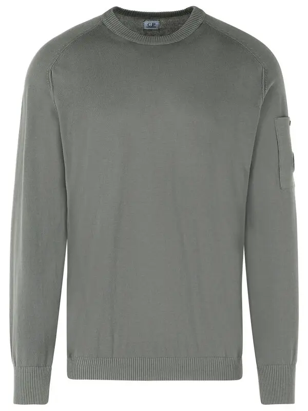 C.P. COMPANY Cotton Sweater - Gray