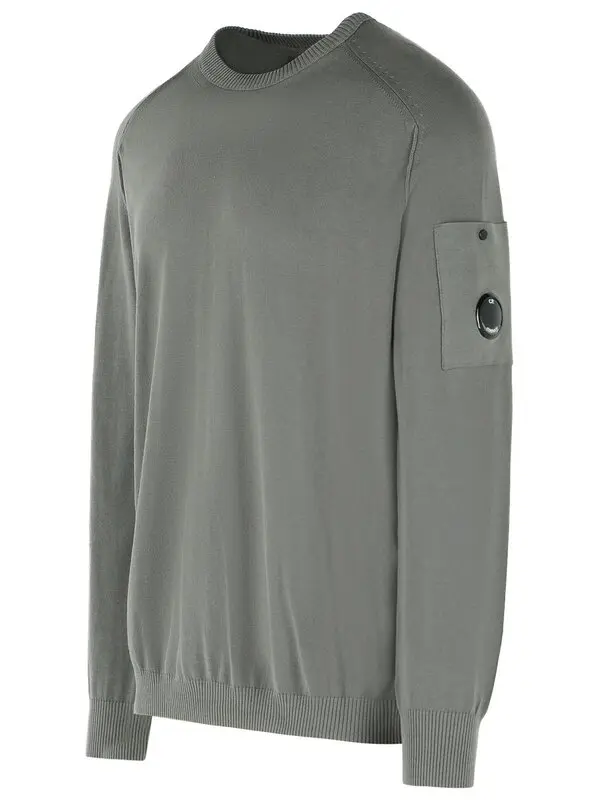 C.P. COMPANY Cotton Sweater - Gray