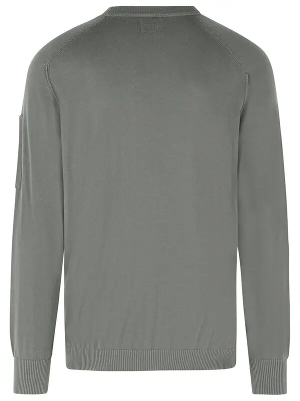 C.P. COMPANY Cotton Sweater - Gray