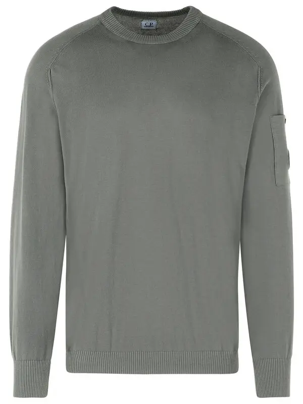 C.P. COMPANY Cotton Sweater - Gray