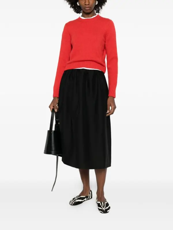 TOTEME Wool Midi Skirt