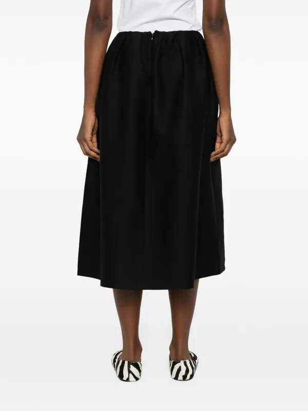 TOTEME Wool Midi Skirt