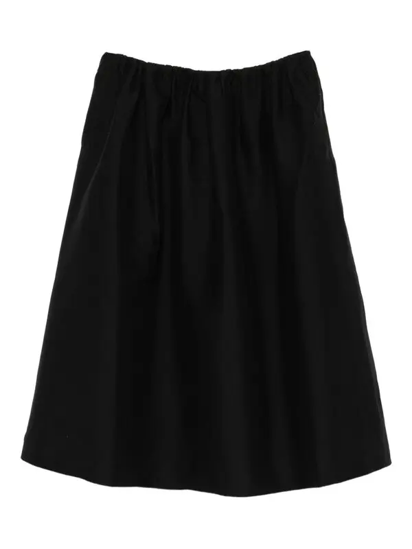 TOTEME Wool Midi Skirt - Multicolor