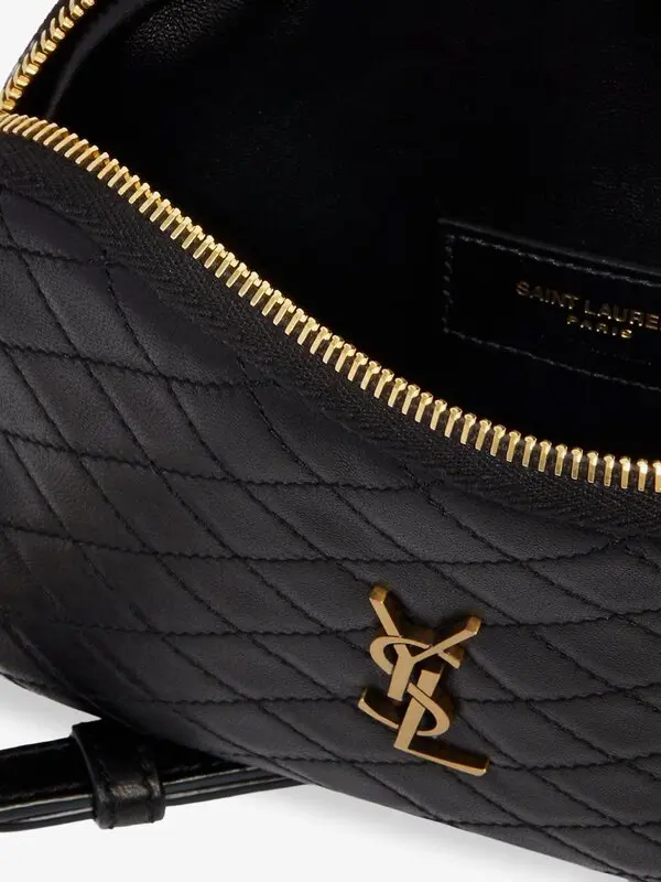 Saint Laurent Gaby Leather Shoulder Bag