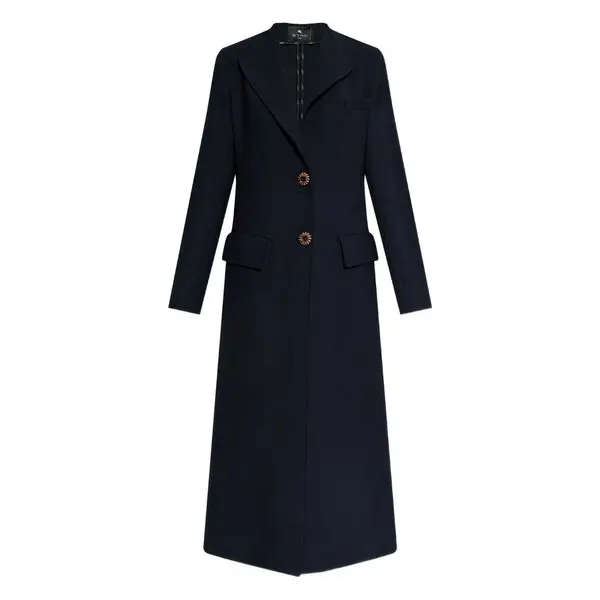 Etro Double-vented Overcoat