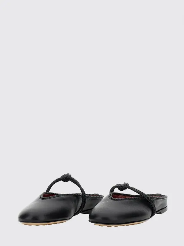 Bottega Veneta Rosa Leather Mules
