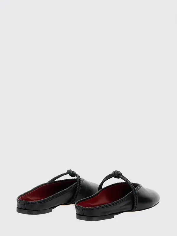 Bottega Veneta Rosa Leather Mules