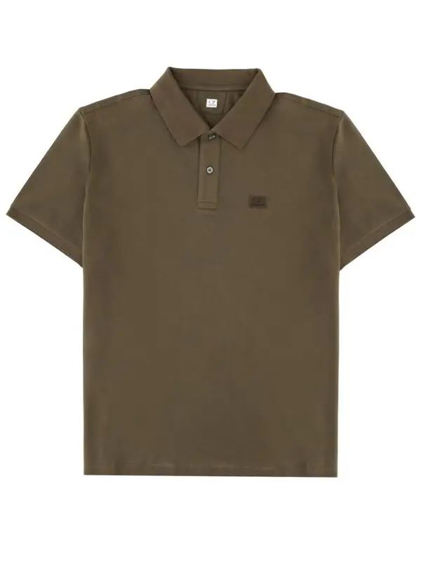 C.P. COMPANY Polo With Logo - Green