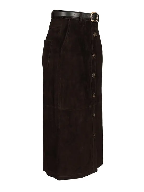 SELF-PORTRAIT Midi Skirt