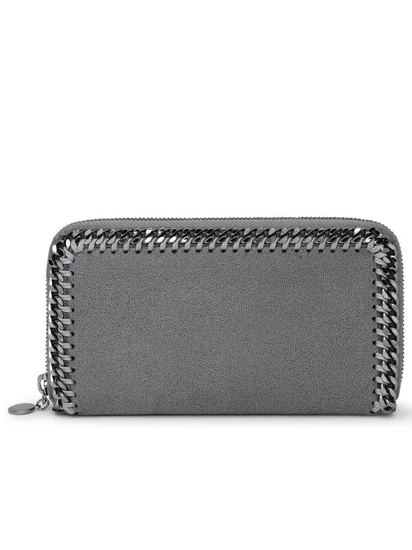 Stella McCartney Recycled Polyester Wallet - Gray