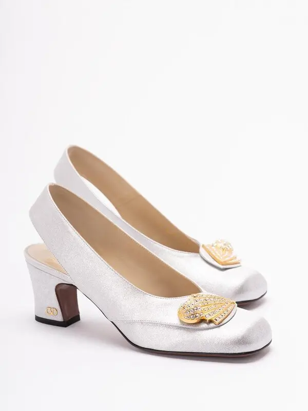 Valentino Garavani Adamantine Slingback Pumps - Multicolor