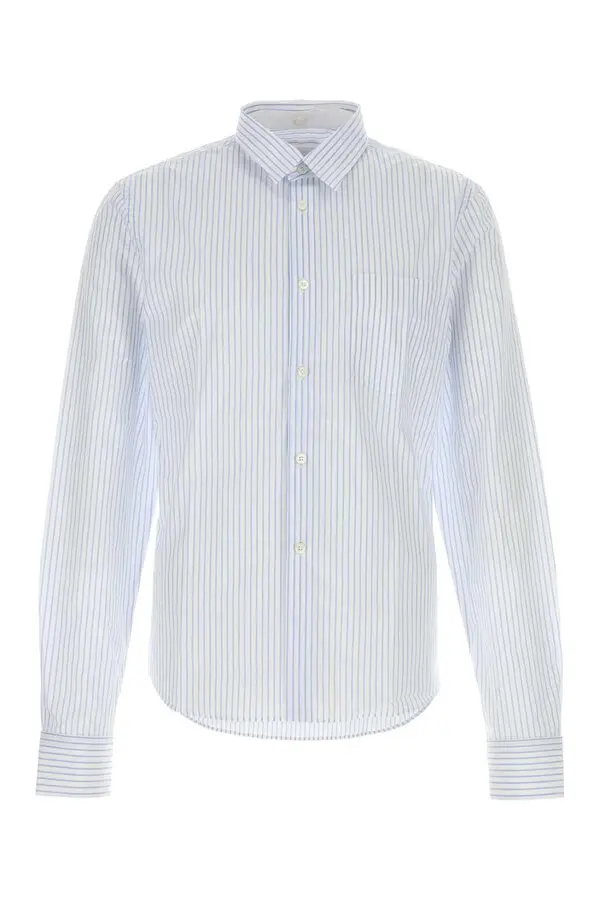 Prada Embroidered Poplin Shirt - Multicolor