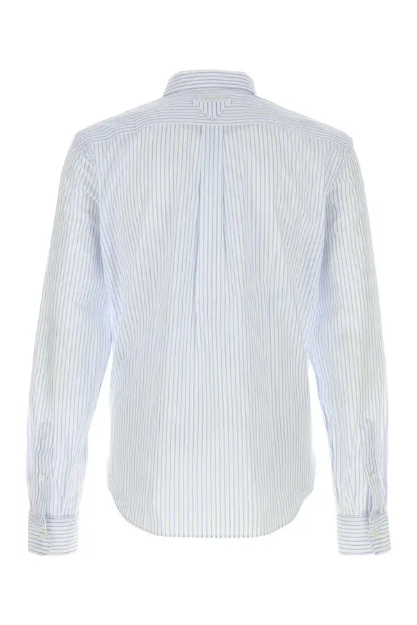 Prada Embroidered Poplin Shirt - Multicolor