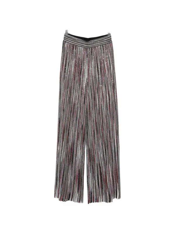 Missoni Striped Wide-leg Trousers - Multicolor