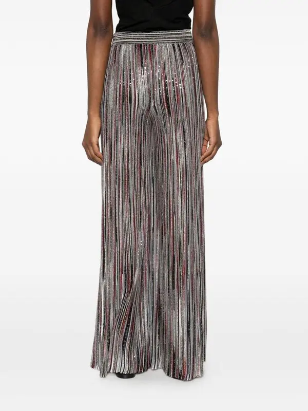 Missoni Striped Wide-leg Trousers - Multicolor