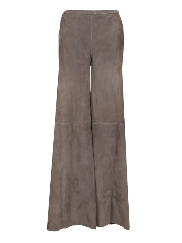 FORTE_FORTE Lightweight Suede Trousers