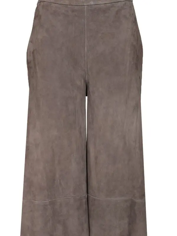 FORTE_FORTE Lightweight Suede Trousers